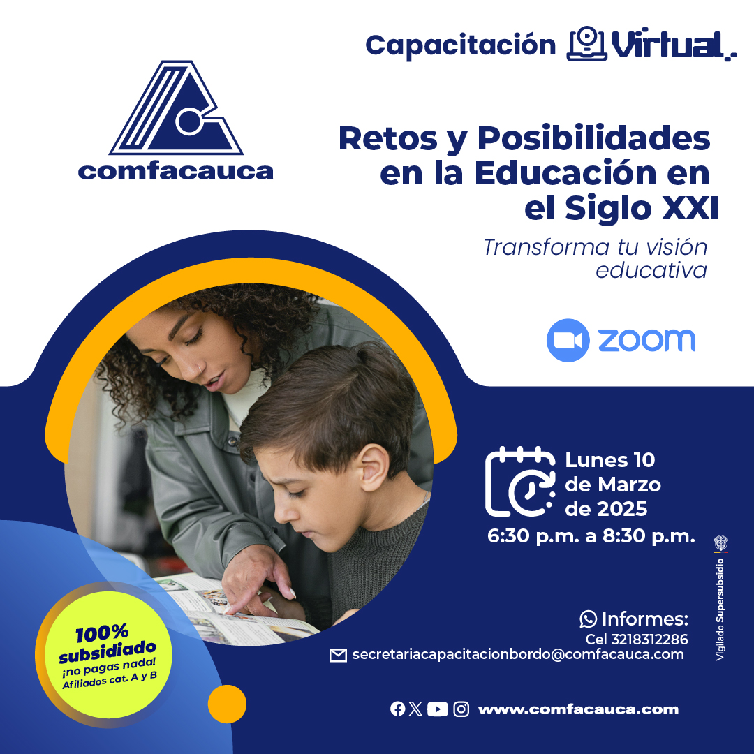 Taller retos y posibilidades en la educación del siglo XXI » Comfacauca