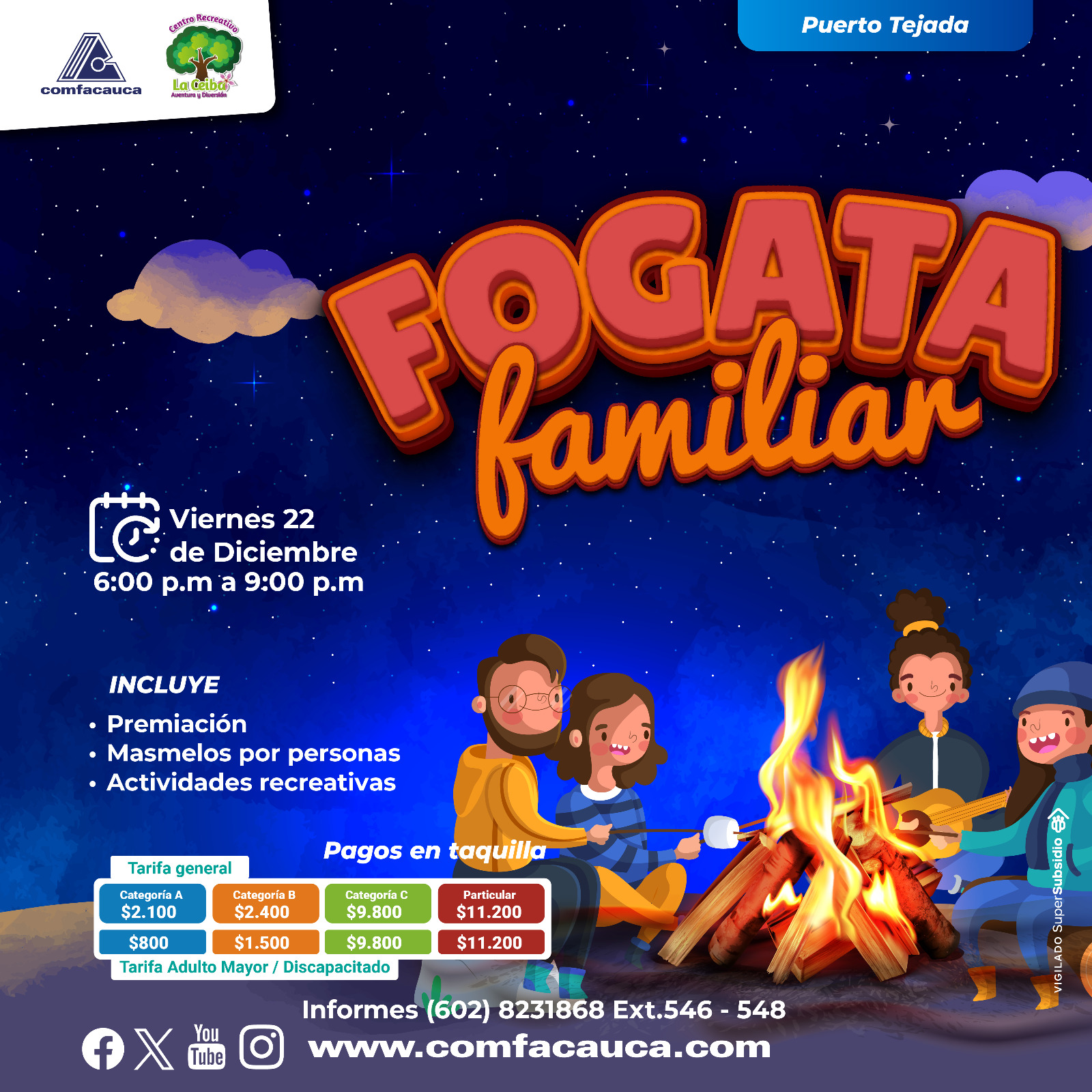 Fogata Familiar