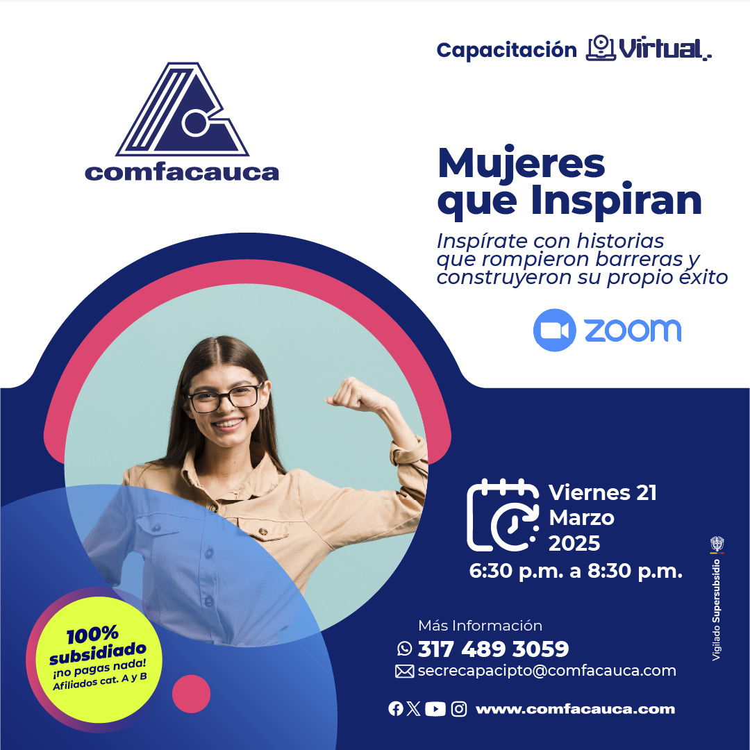 Taller mujeres que inspiran » Comfacauca