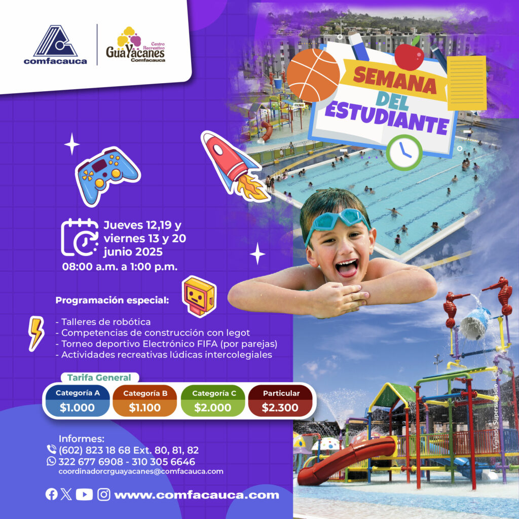 Semana del estudiante CR Guayacanes » Comfacauca
